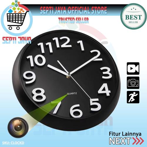 Promo IP Kamera CCTV Jam Dinding Vicstar Ip Camera Wireless CCTV WIFI ...