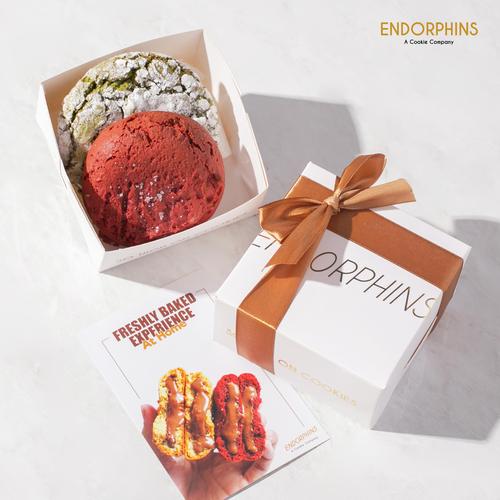 Jual Endorphins' Hampers Package - Box of 2 Cookies - Paket Premium ...