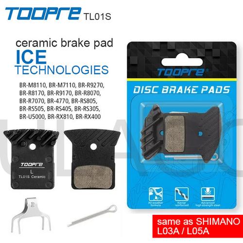 Jual kampas rem ice tech TL-01S TOOPRE TL01s ceramic brake pad L03A ...