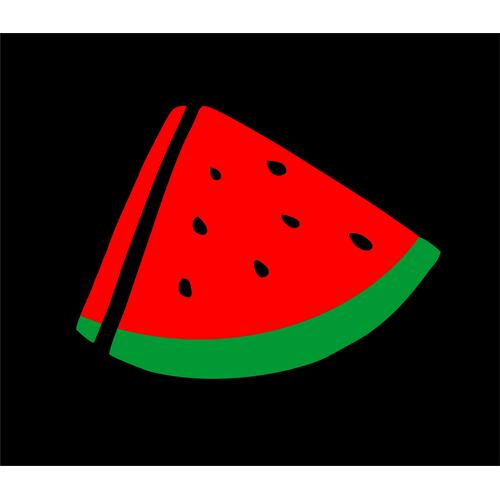 Jual sticker free palestine logo semangka / stiker mobil / aksesoris ...