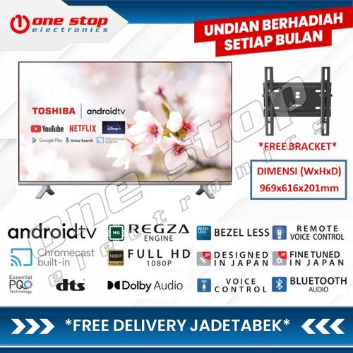 Promo TOSHIBA 43V35KP FULL HD Smart Android TV 43 Inch Cicil 0% 3x ...
