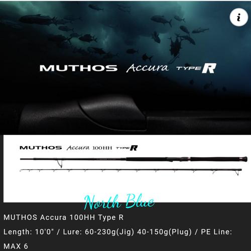 Jual Zenaq Racing Muthos Accura 100HH Type R Rod Handmade Japan NEW 2023 - Kab. Bangka - NORTH ...