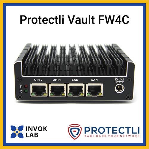 Jual Protectli Vault FW4C 4 Port Intel J3710 Firewall Security Gateway ...