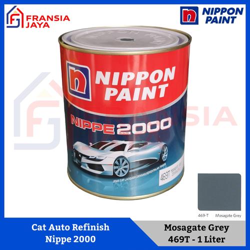 Jual Nippon Paint Nippe 2000 1 Kg 469T Mosagate Grey Cat Duco - Kota ...