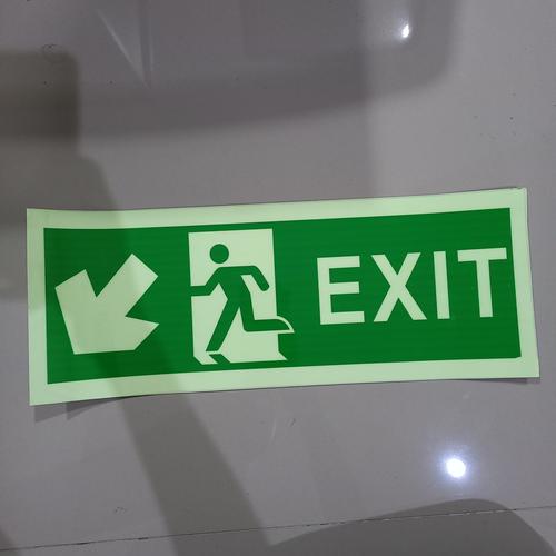 Jual 334406 IMO Sign Exit Right-man Run Left-arrow Down/left150x400mm ...
