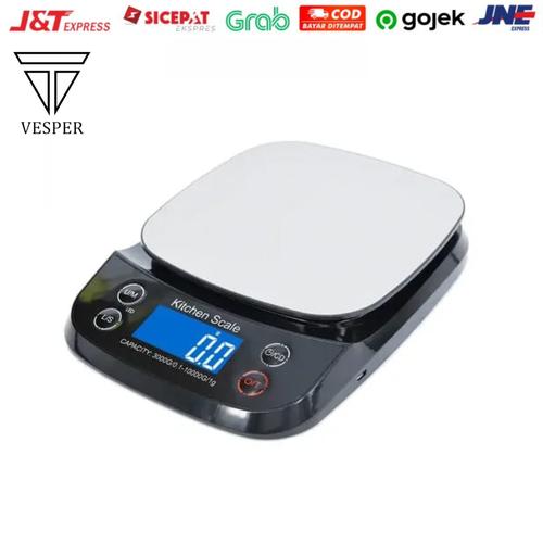 Jual timbangan dapur digital anti air C316 / kitchen scale LED waterproof - Jakarta Barat ...