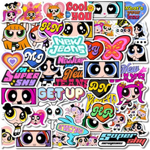 Jual POSTY 46 PCS STICKER PACK NEW JEANS NEWJEANS GET UP / STIKER ...