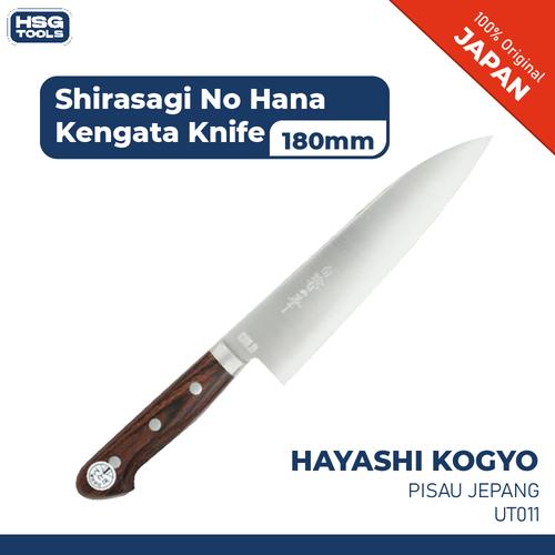 Promo HAYASHI KOGYO UT011 PISAU JEPANG KC-113 SHIRASAGI KENGATA KNIFE ...