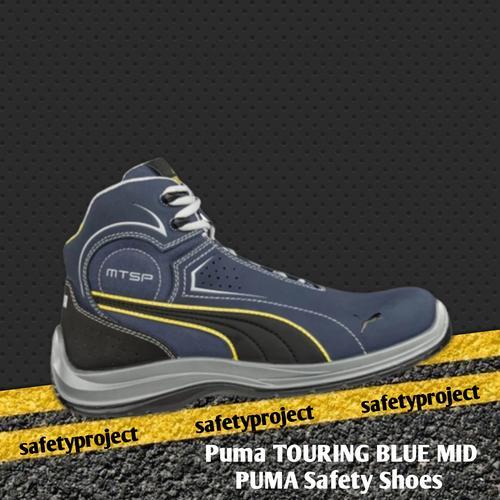 Jual Sepatu Safety Puma TOURING BLUE MID Sepatu PUMA Safety Shoes Sneakers - Jakarta Pusat ...
