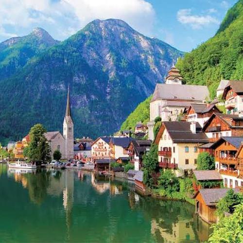 Jual puzzle 1000 pcs pemandangan alam - jigsaw puzzle tomax lake ...