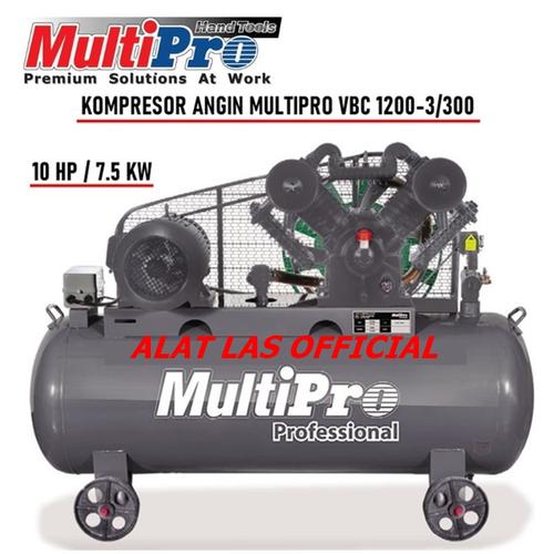 Jual Kompresor Angin Multipro VBC 1200-3/300 Mesin Kompresor Angin 10 ...