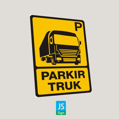 Jual STICKER K3 SAFETYSIGN PARKIR TRUK - M(45x30cm) - Kab. Malang - JS ...