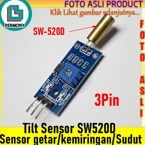 Jual SW-520D TILT SWITCH SENSOR GETAR ANGLE KEMIRINGAN SW520D - Jakarta ...