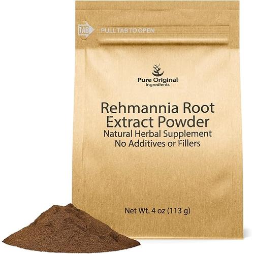 Promo PURE ORIGINAL INGREDIENTS Rehmannia Root Extract Powder (4oz) Non ...