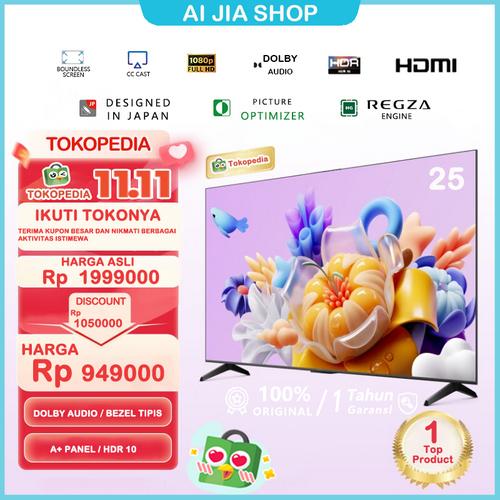 Jual TV Led Digital 24 Inch FHD TV 1080P Televisi Murah 19/20/21/22 ...