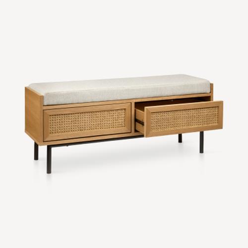 Jual Bangku Bench Laci Rotan Minimalis Modern Kayu Jati - Kab. Jepara ...