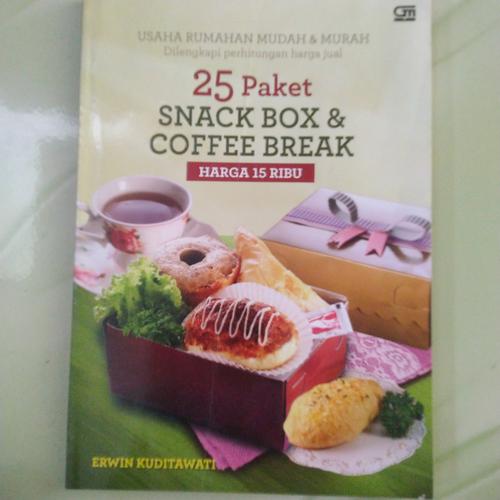 Jual Buku Masakan 25 Paket Snack Box & Coffee Break Harga 15 Ribu - Kab ...