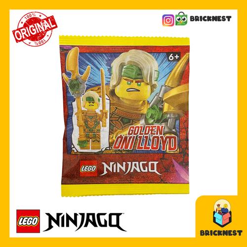 Jual LEGO Ninjago 892297 - Golden Oni Lloyd Exclusive Foil - Jakarta ...