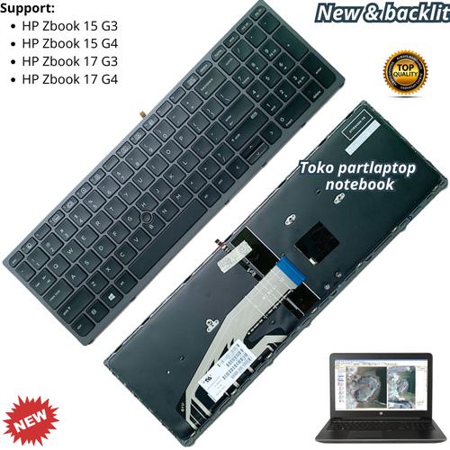 Jual Keyboard HP Zbook 15 G3 original product - Non backlit - Jakarta ...