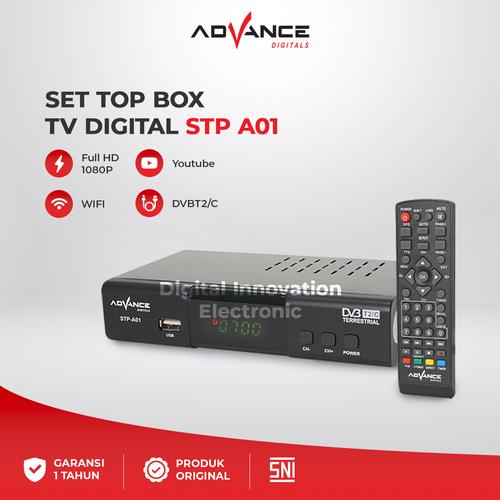 Promo Set top Box Advance STPA01/ STP-A01 STB Full HD Garansi Resmi - Kab. Deli Serdang ...