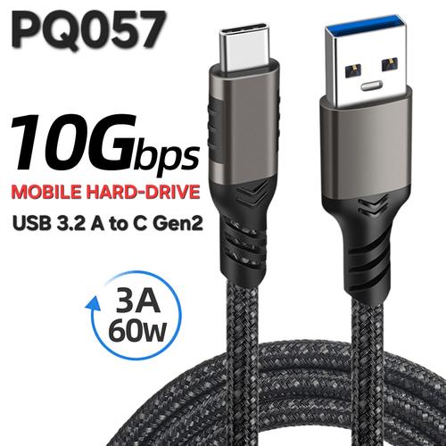 Jual AVPRO AVL-PQ057 Type-C to USB-A Cable USB 3.2 10gbps 60w BLACK - 3 ...