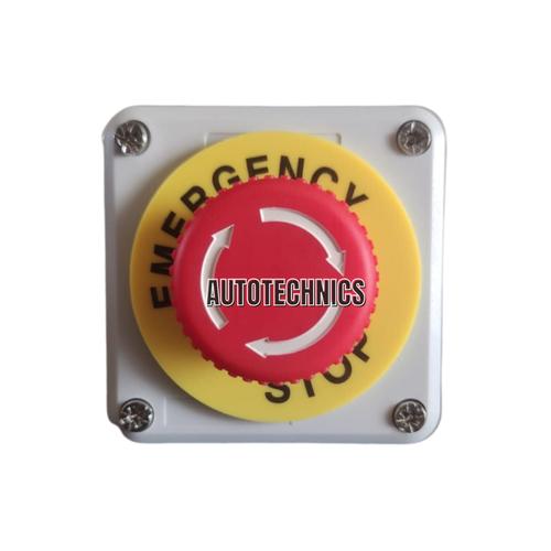 Jual Saklar Emergency Stop + Box 1NC + 1NO Panel Box READY STOK - Kota ...