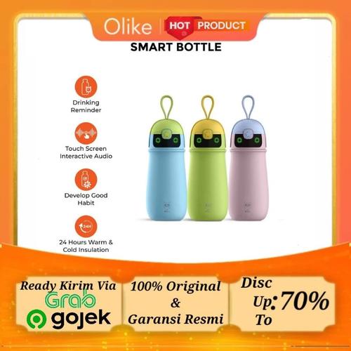 Jual Olike Smart Bottle / Botol Pintar Anak Garansi Resmi Olike - Hijau ...