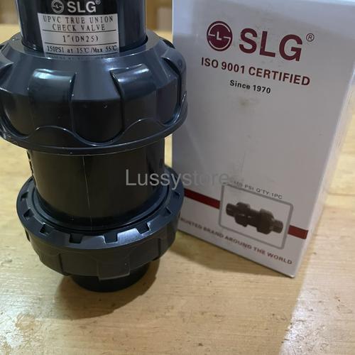 Jual Ball Check Valve UPVC 1 inch SLG / True Union Double Watermur SLG 1in - Kab. Bekasi ...