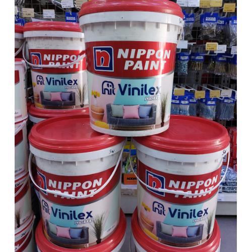 Jual Cat Tembok Nippon Vinilex Pro 1000 Pro1000 20kg Pail ember Putih ...