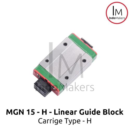 Jual MGN15H / MGN 15 H Linear Motion Ball Bearing Slide Bearing Type H ...