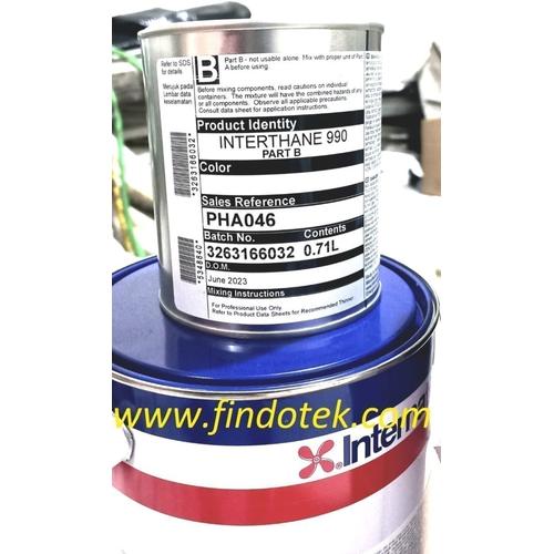 Jual Interthane 990 Munsell N7 grey International Paint top coat gloss ...
