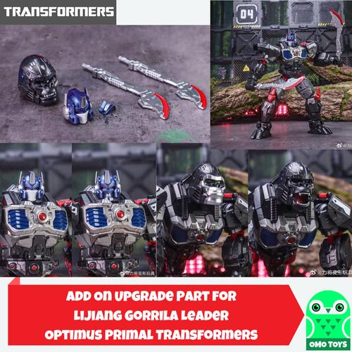 Jual Add On Upgrade Lijiang Gorilla Leader Optimus Primal Transformers ...