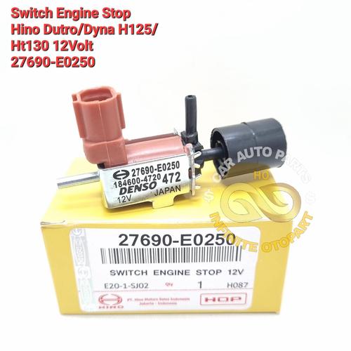 Jual SWITCH ENGINE STOP HINO HT125 HT130 12V 27690-E0250 - Jakarta ...