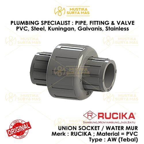 Jual Union Socket / Water Mur JIS RUCIKA - 1" - Jakarta Barat - Mustika ...