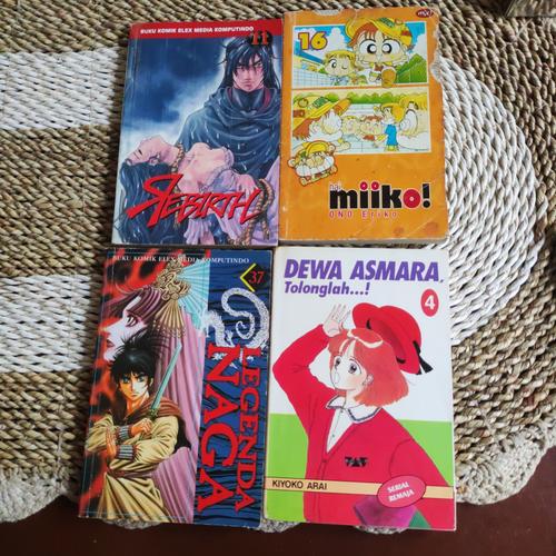 Jual KOMIK LEGENDA NAGA - DEWA ASMARA - MIIKO - REBIRTH sepaket original - Kab. Bogor - Summer ...