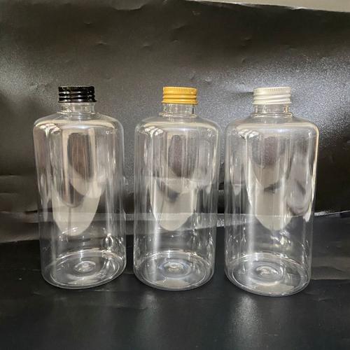 Jual Botol Ulir 500ml Aluminium Neck 28 /Botol 500ml Bening Tutup Ulir ...