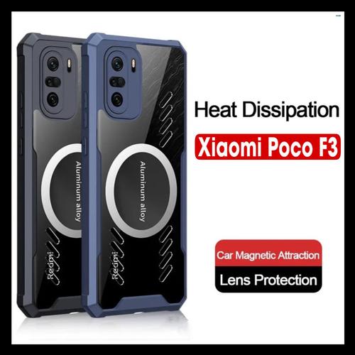 Jual Xiaomi Poco F3 Cooling Magnetic Original Hard Case Casing Soft ...