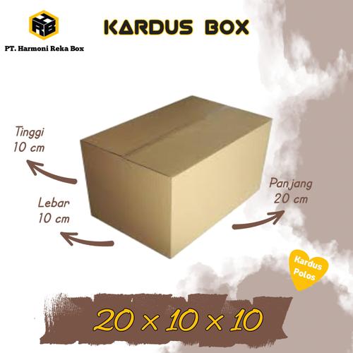 Jual Kardus Box Packing Paket Kecil Polos Ukuran 20x10x10 cm - Kota ...