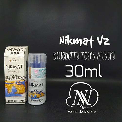 Jual Nikmat V2 Blueberry Rolls Pastry Pods Friendly 30ml 15mg - Jakarta ...
