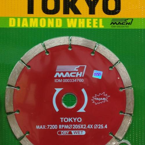Jual TOKYO 8 inci MATA POTONG KERAMIK GRANIT 8 inch - DIAMOND WHEEL ...