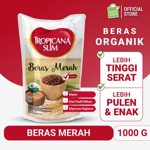 Promo Tropicana Slim Beras Merah Organik 1 KG - Beras Merah Pulen ...