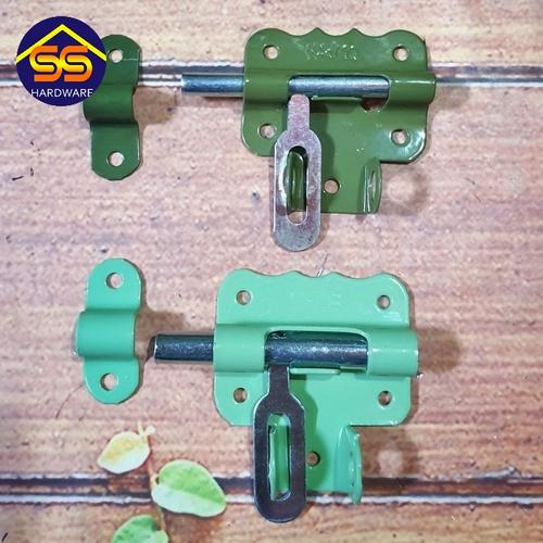 Jual GRENDEL OVERVAL TEBAL 2 inch / Grendel Pintu + Slot Gembok - tipis ...