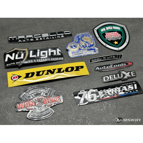 Jual Stiker Timbul Custom Sticker Emboss Emblem Logo Perusahaan by ...