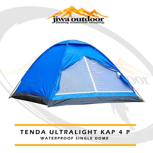 Jual tenda single dome kapasitas 4 person waterproof tenda camping ...