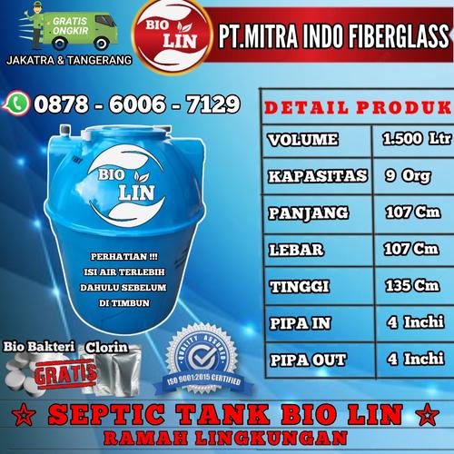 Jual Septic tank 1.500 Liter, BioMas,BioChan,BioTech,BioFill. No.1 ...