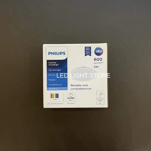 Jual PHILIPS DN027B G3 6W 6Watt LED6 - LED Downlight Recessed - Kuning ...
