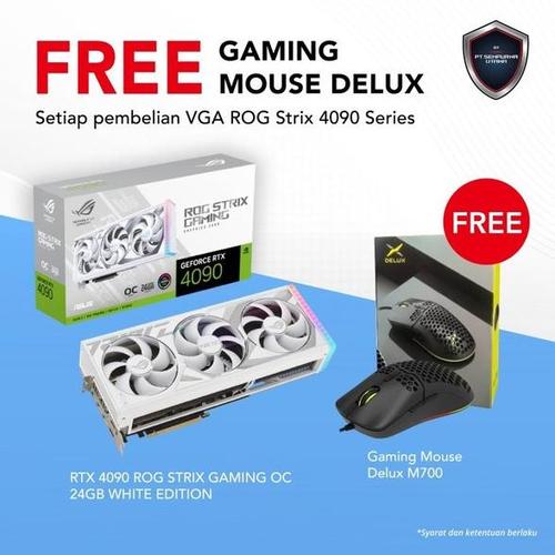 Jual VGA ASUS GeForce RTX 4090 ROG STRIX OC WHITE 24GB GDDR6X | RTX4090 ...