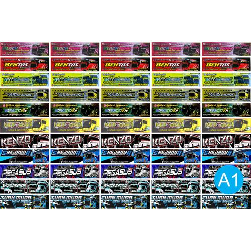 Jual Sticker Bus Telolet Mania stiker viral - A1, Chromo - Kota Bandung ...