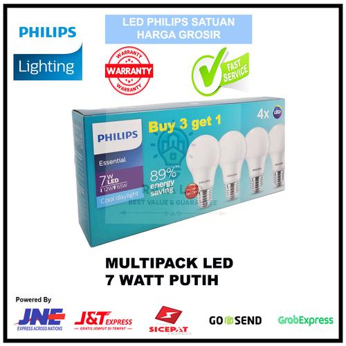 Jual Lampu Paket LED Essential Bulb Philips Multipack 5W 7W 9W 11W ...