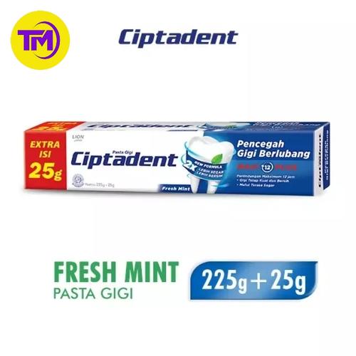Jual Ciptadent Pasta Gigi Maxi 12 Plus Jumbo Size 225g + 25g ...